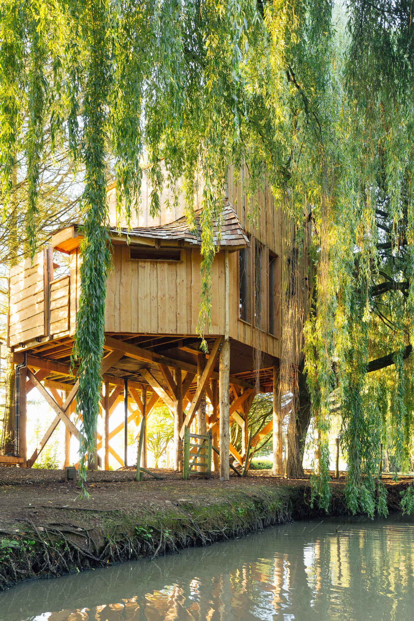 The Orchard at Fenny Castle treehouse cabin retreat