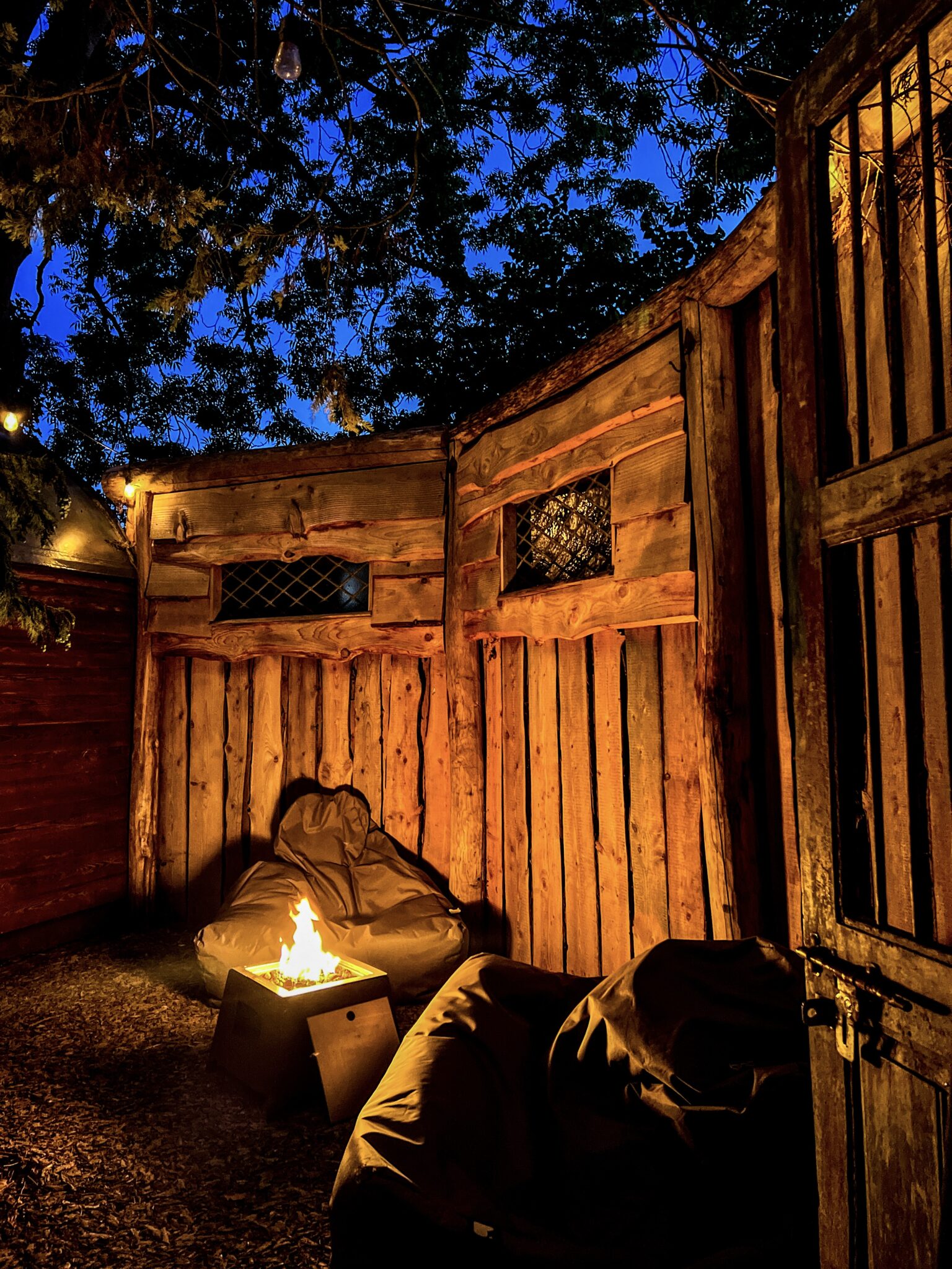 The Orchard at Fenny Castle treehouse cabin retreat