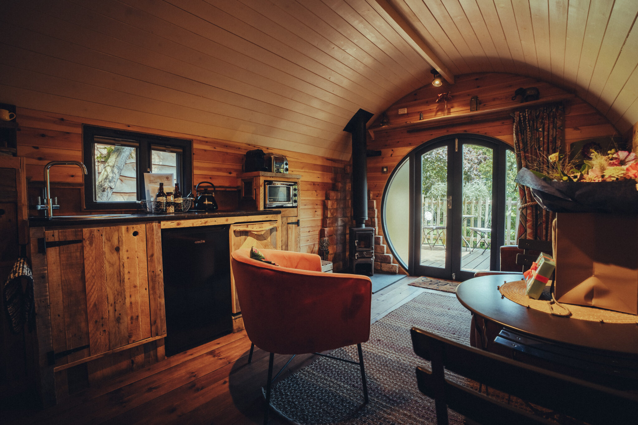 The Orchard at Fenny Castle treehouse cabin retreat