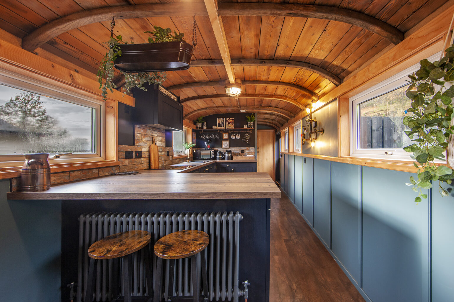 The Carriage at Creagan | restored GWR train carriage in Appin