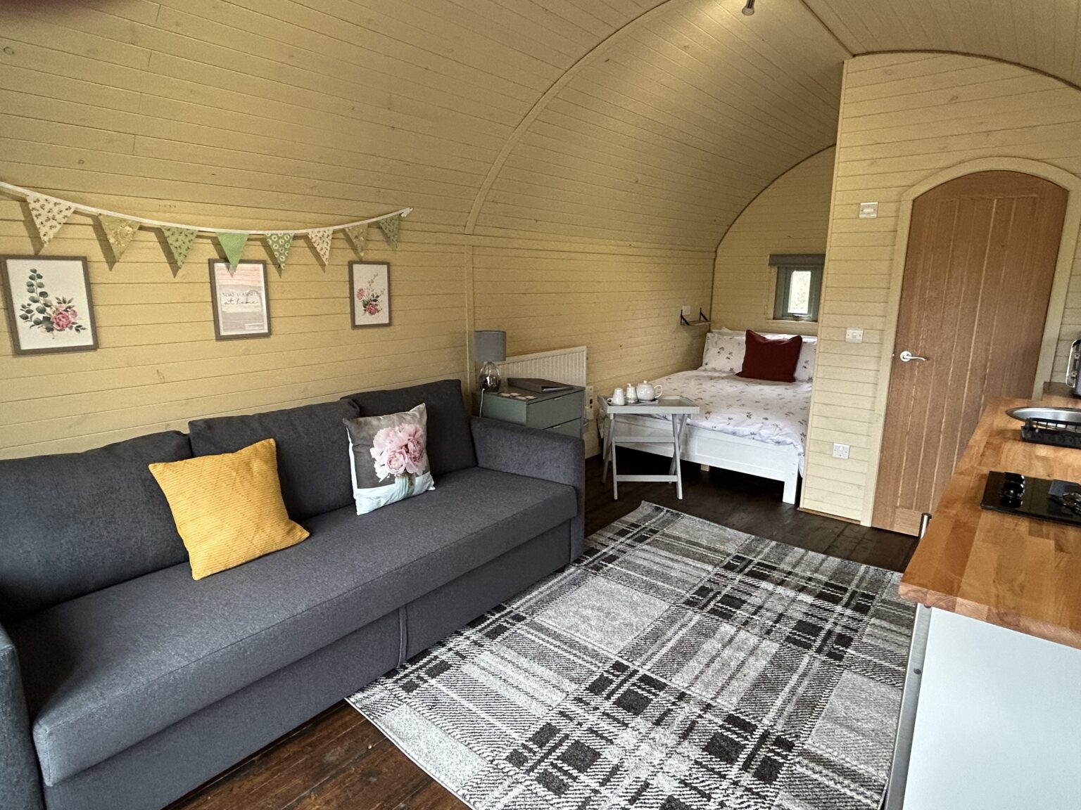 Barnharrow Holiday Pods | family glamping pods Galloway