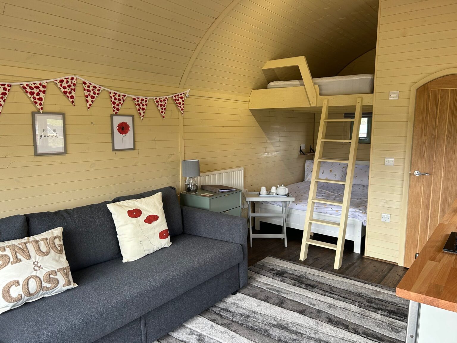 Barnharrow Holiday Pods | family glamping pods Galloway