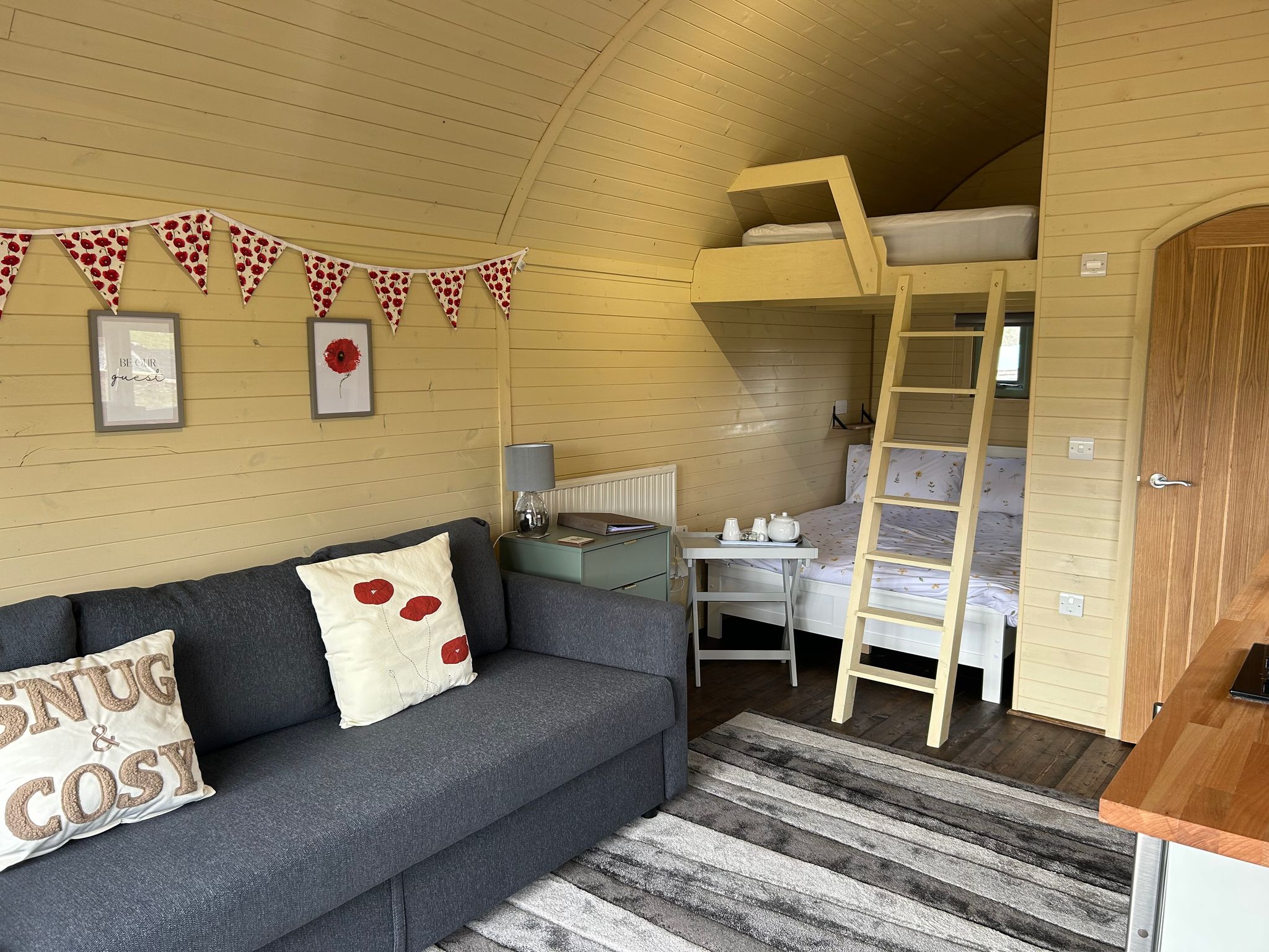 Barnharrow Holiday Pods | family glamping pods Galloway