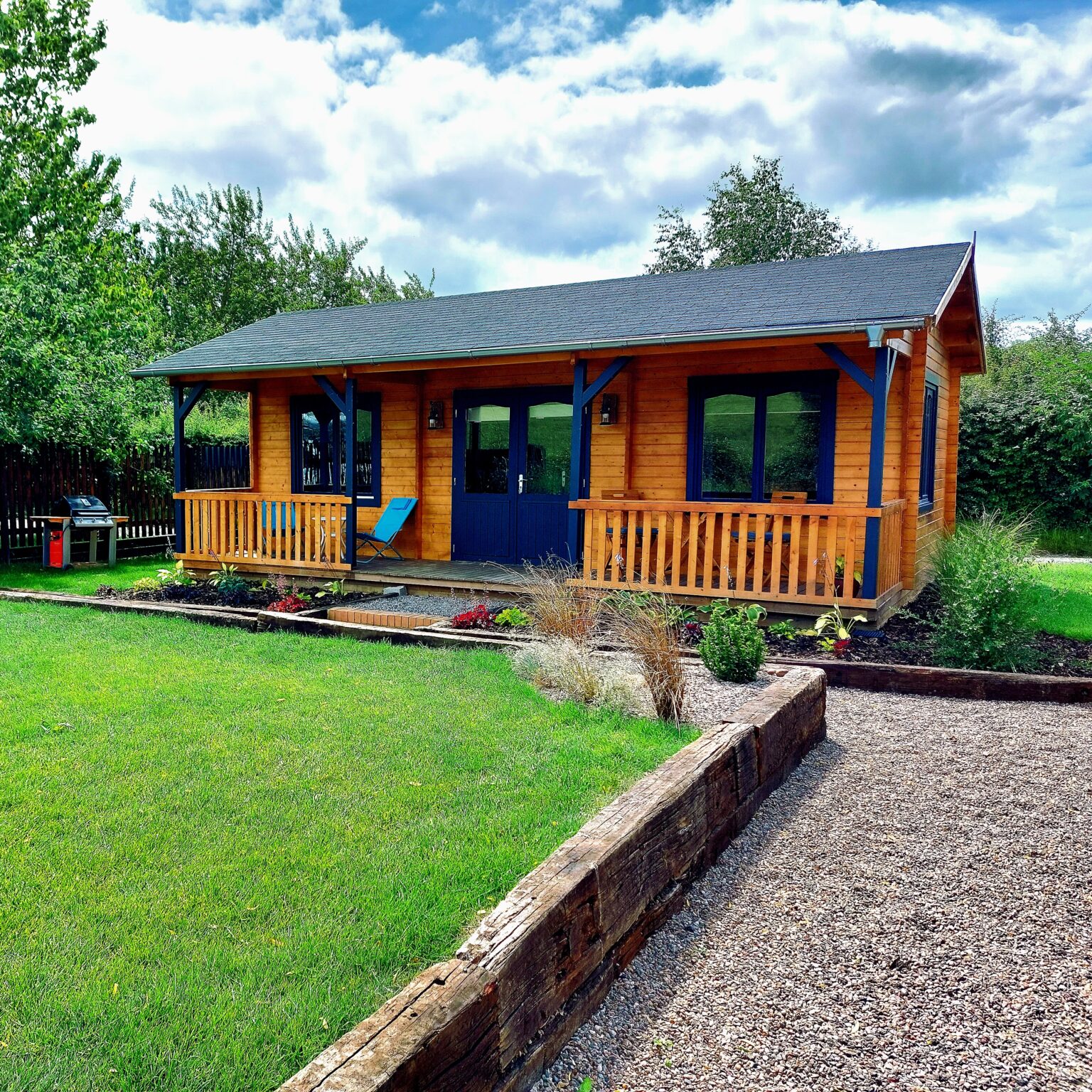 The Malvern Hills Courtyard Cabins | pet-friendly stays in Worcs