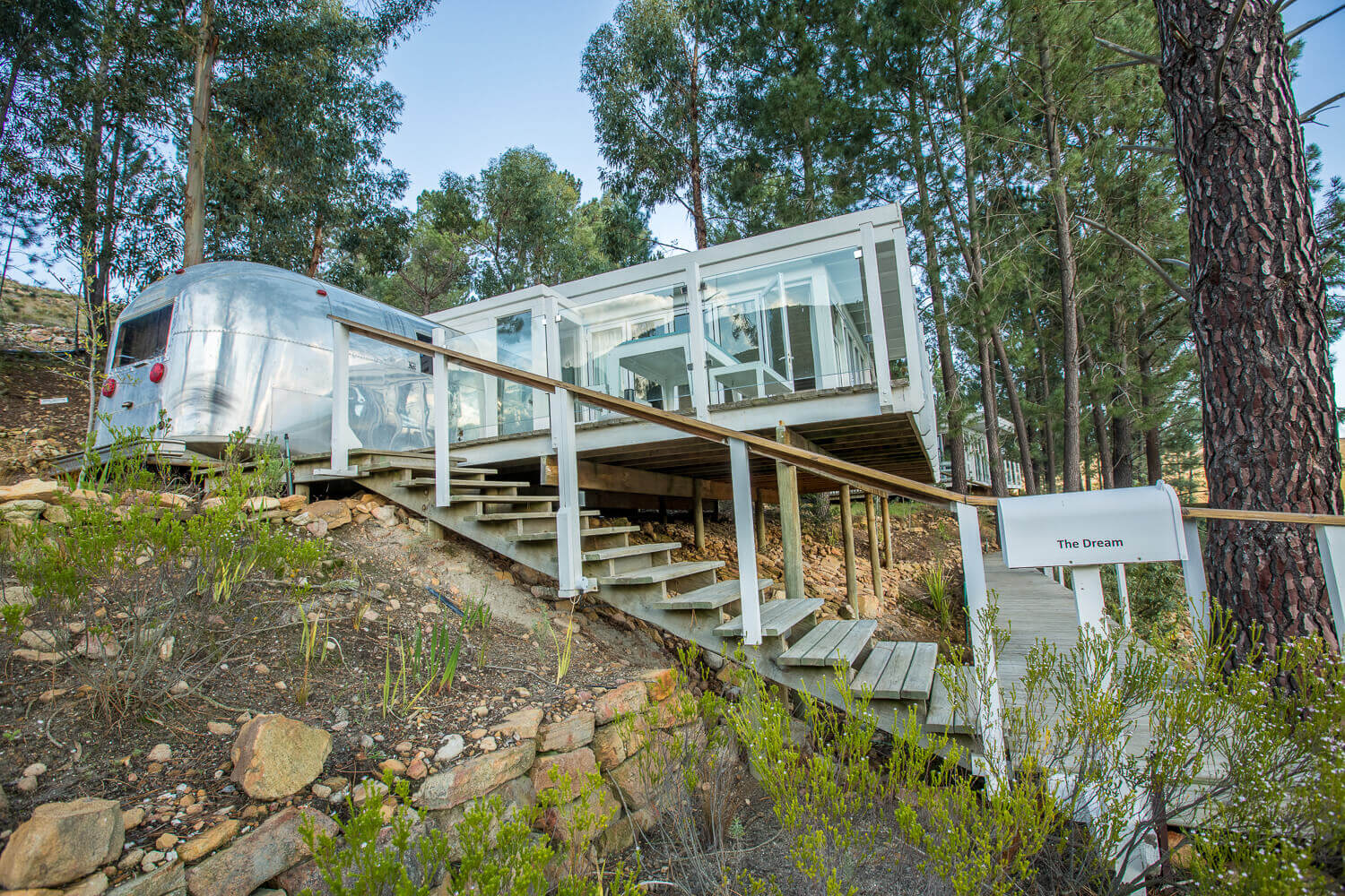 Old Mac Daddy vintage trailer park Western Cape SA