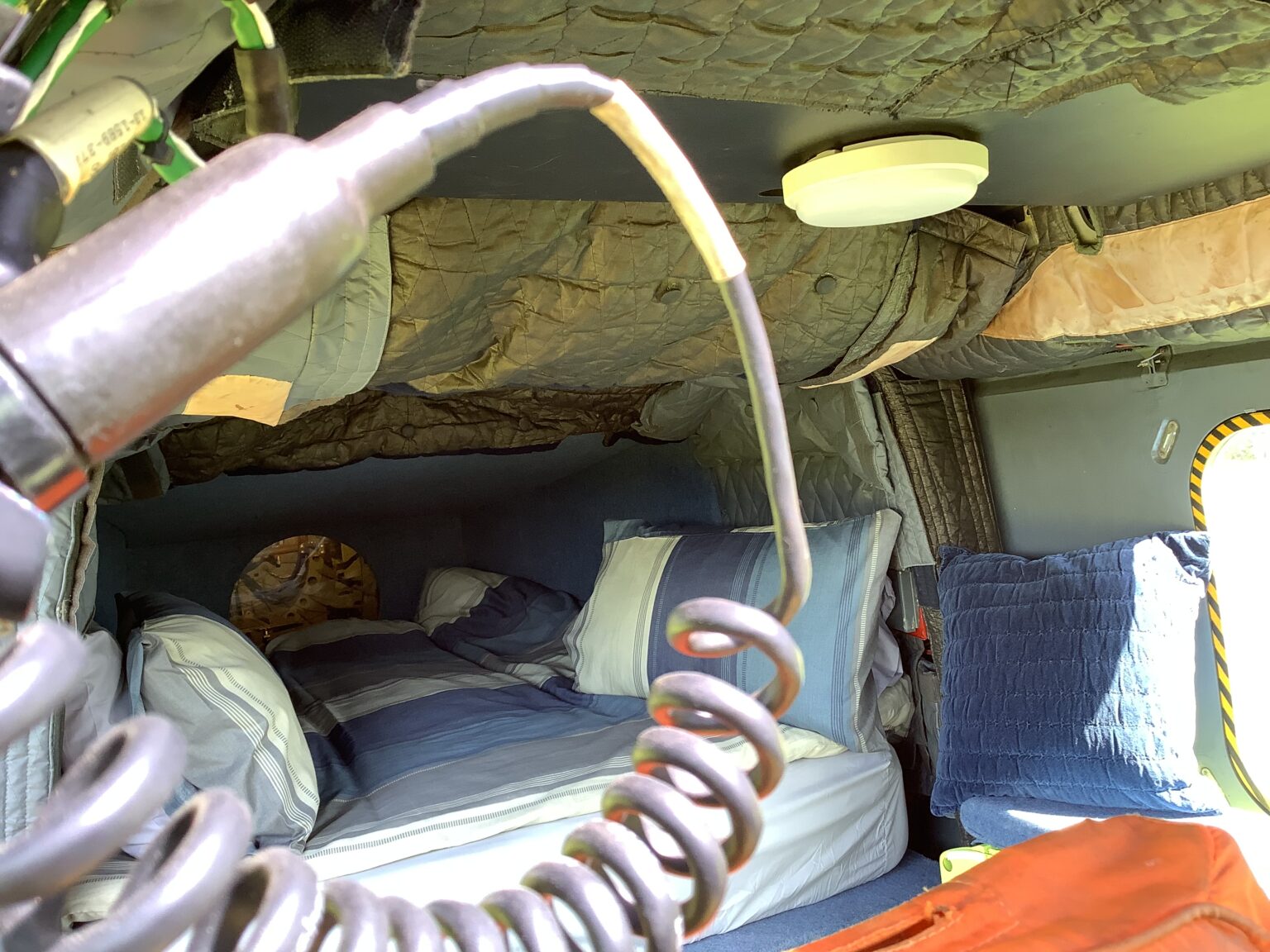 Haelarcher Helicopter Glamping | converted Navy copter | Lizard