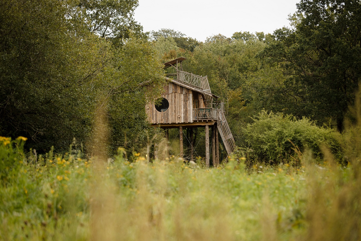 Cabanes de La Réserve | eco tree cabin retreat in northern France