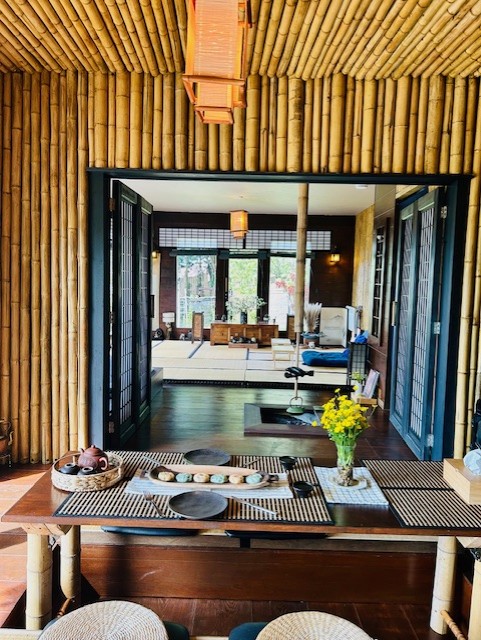 Japanese Tea Retreat quirky Asian-Zen cabin Kent
